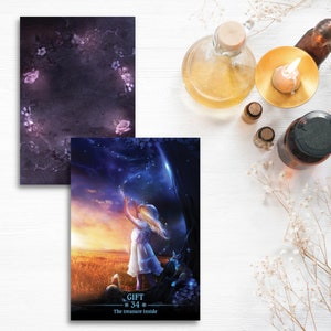 Dark Light Oracle Card Deck by Alexandra V. Bach | 40 Oracle Cards and ...