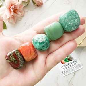 Beltane Crystal Set, Belatine Crystal Kit, Crystals for the Pagan Wheel ...