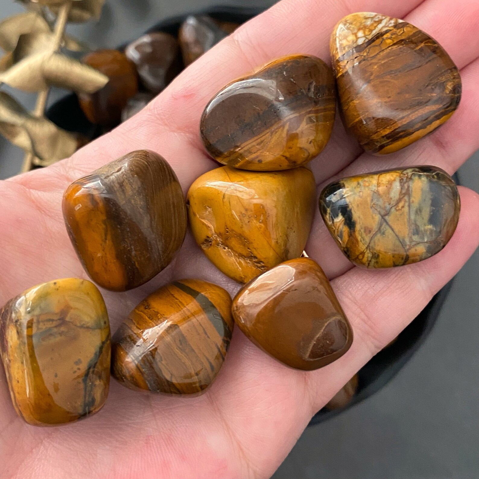 Desert Sunset Jasper Tumbled Stone Polished Desert Sunset | Etsy