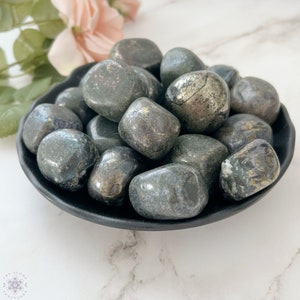 Covellite Tumbled Stones | Peruvian Covelline | Polished Covellite ...