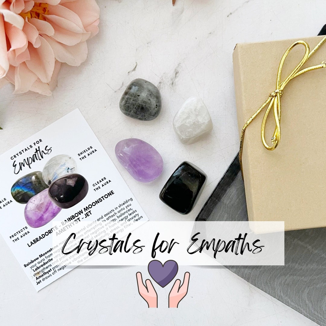 Crystals Set for Empaths | Empath Crystals | Empath Protection Crystals ...
