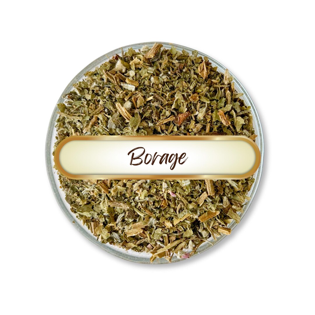 Borage Herb | Dried, Cut & Sifted | Borago Officinalis - Etsy