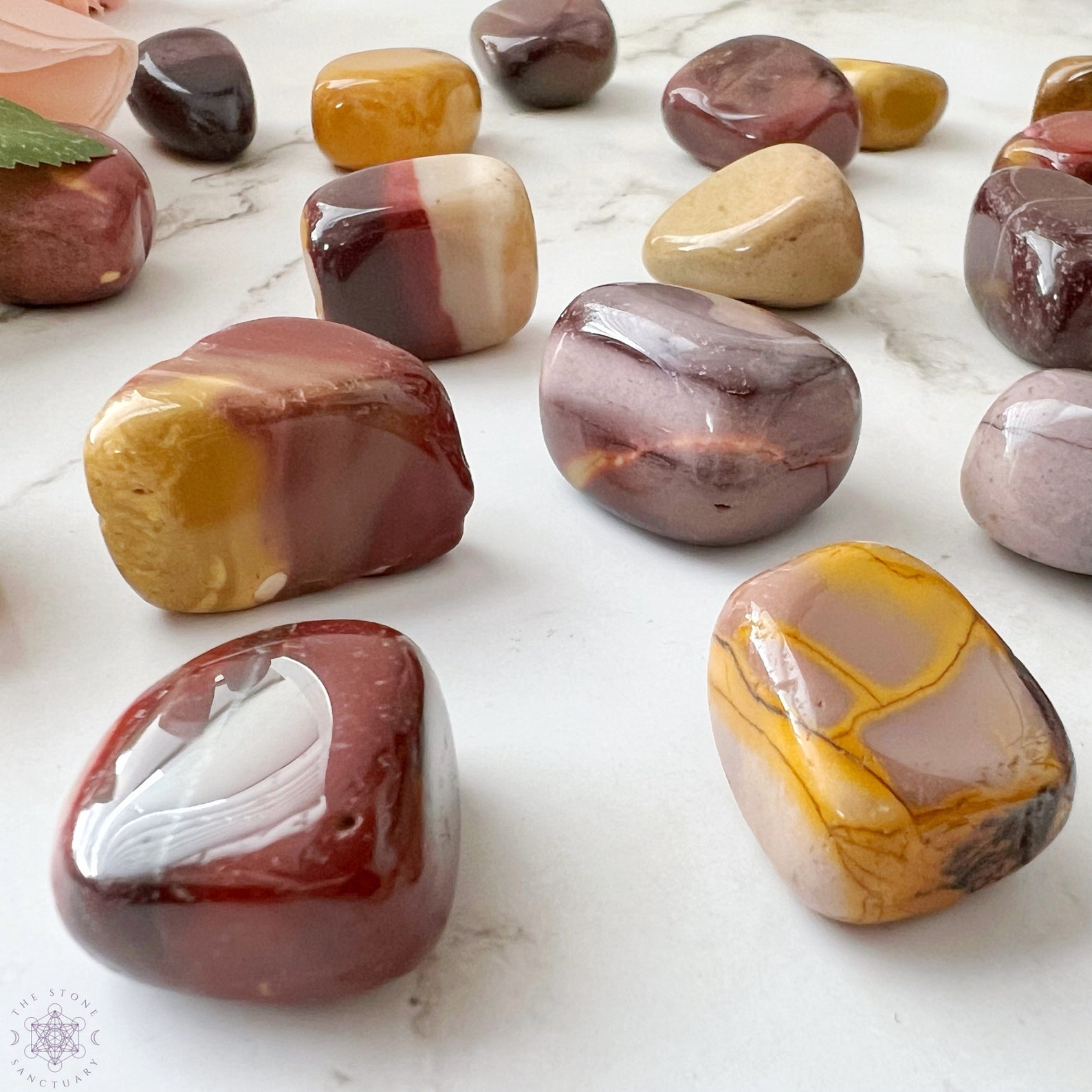 Mookaite Stone Polished Tumbled Mookaite Stones Reiki - Etsy