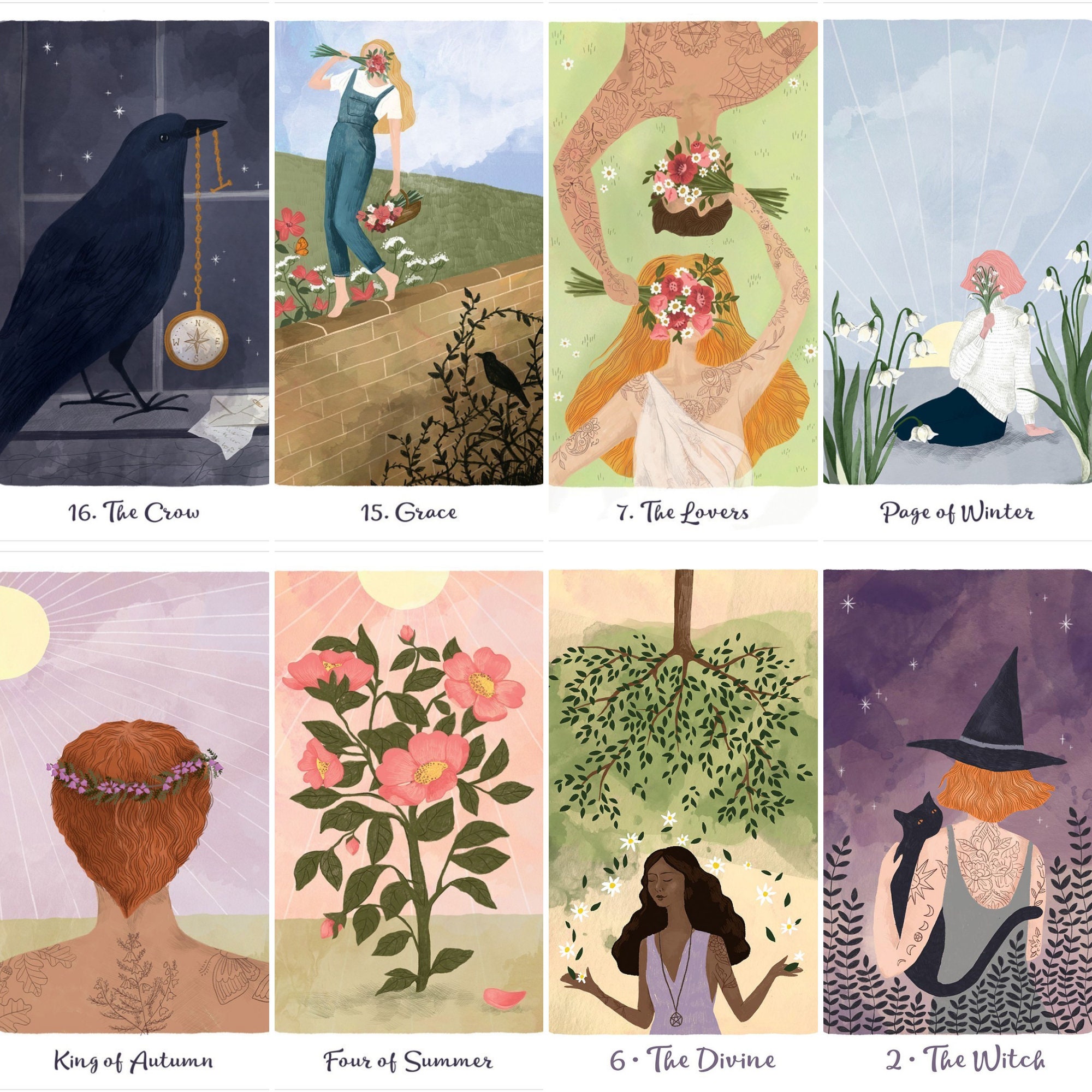 The Harmony Tarot Card Deck by Harmony Nice 78 Harmony Tarot - Etsy