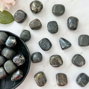 Covellite Tumbled Stones | Peruvian Covelline | Polished Covellite ...