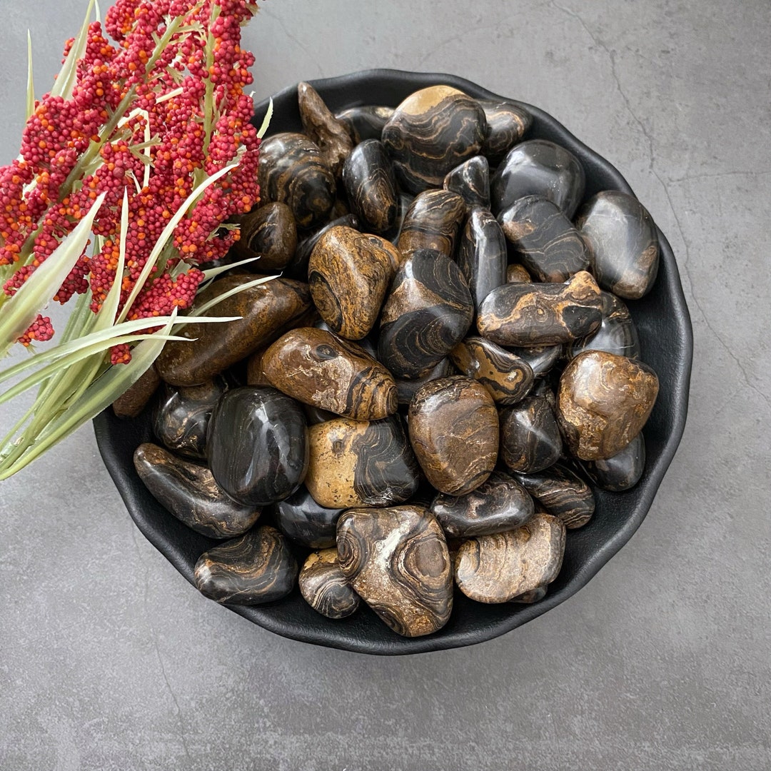 Stromatolite Tumbled Stones | Polished Stromatolite Crystal Gemstones ...