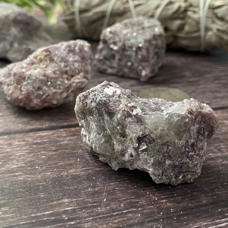 Rough Lepidolite Stone Raw Lepidolite Stones Reiki Healing - Etsy