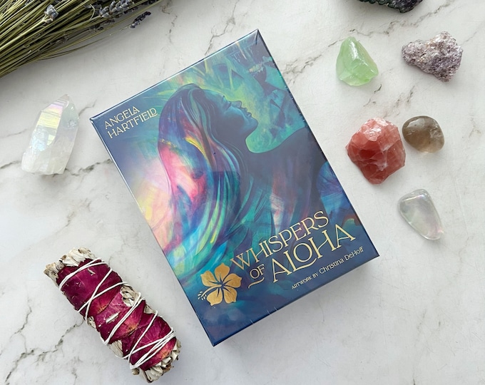 Whispers of Aloha Oracle Deck by Angela Hartfield 44 Hawaiian Oracle ...