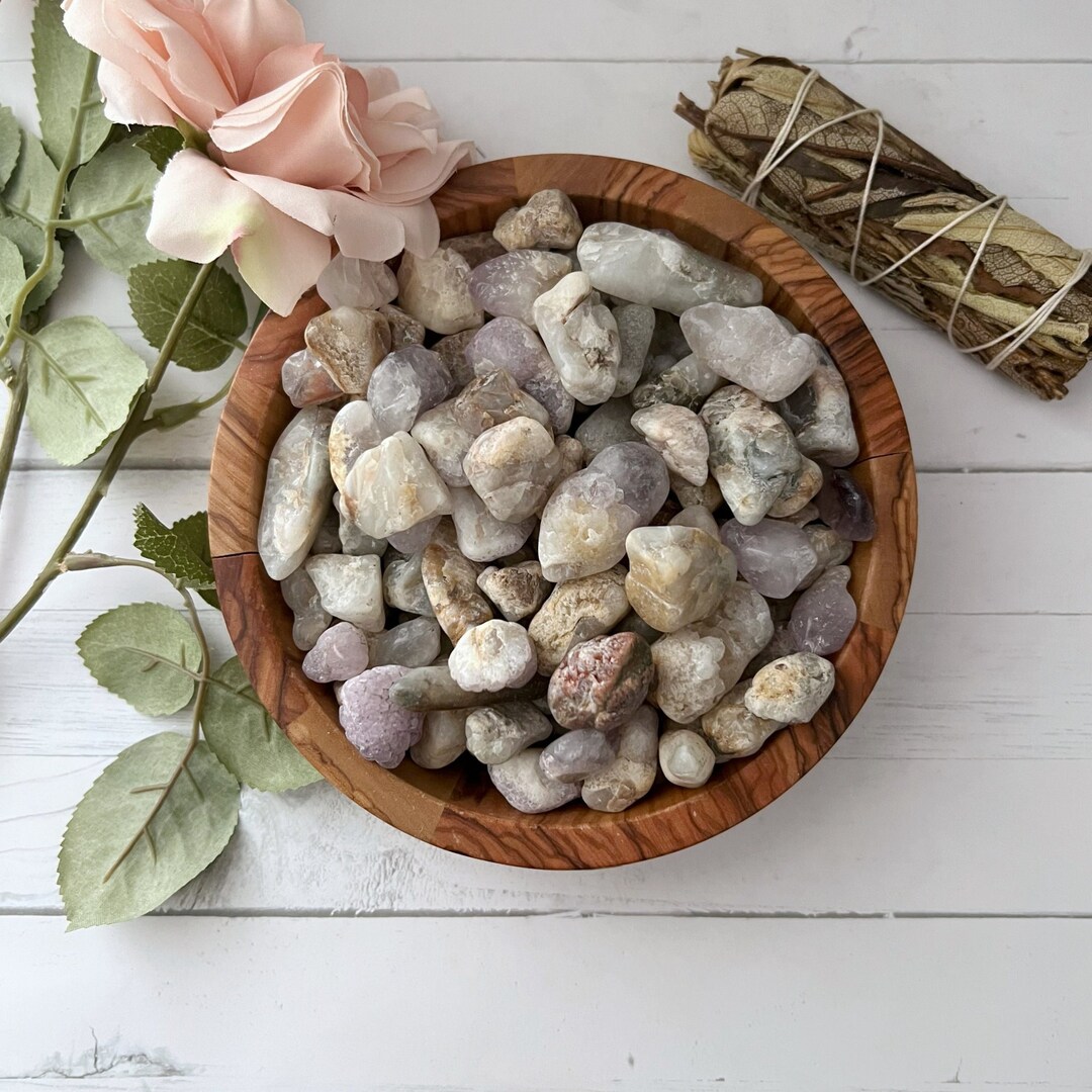 Spirit Quartz Crystal Chips | Mini Spirit Quarts Roller Ball Crystal ...