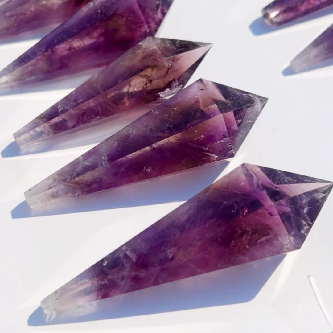 Smoky Amethyst Dragon Tooth Root Scepter Natural Amethyst Root Crystal ...