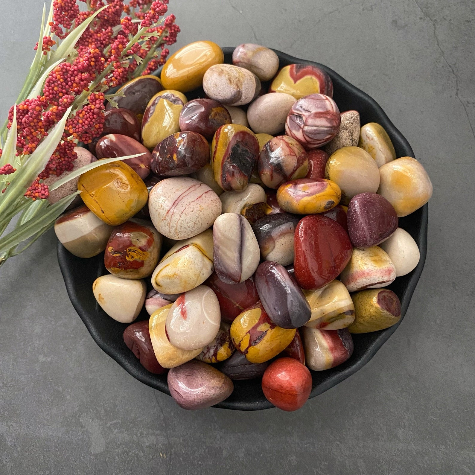 Mookaite Stone Polished Tumbled Mookaite Stones Reiki | Etsy