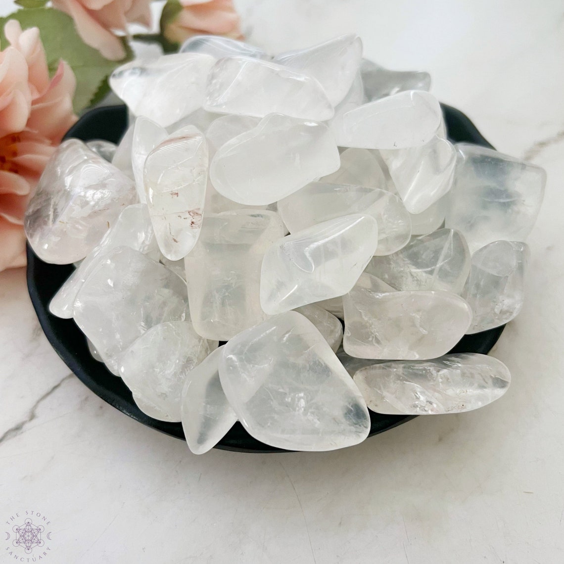 Girasol Quartz Tumbled Stones | Polished Girasol Quartz Crystals | Shop ...