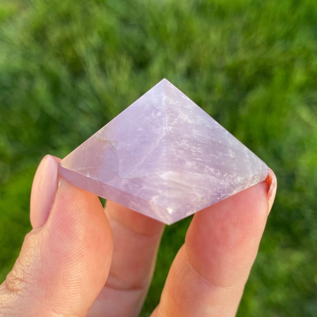 Amethyst Pyramid | Amethyst Crystal Pyramid for Grids, Crafts, Art ...