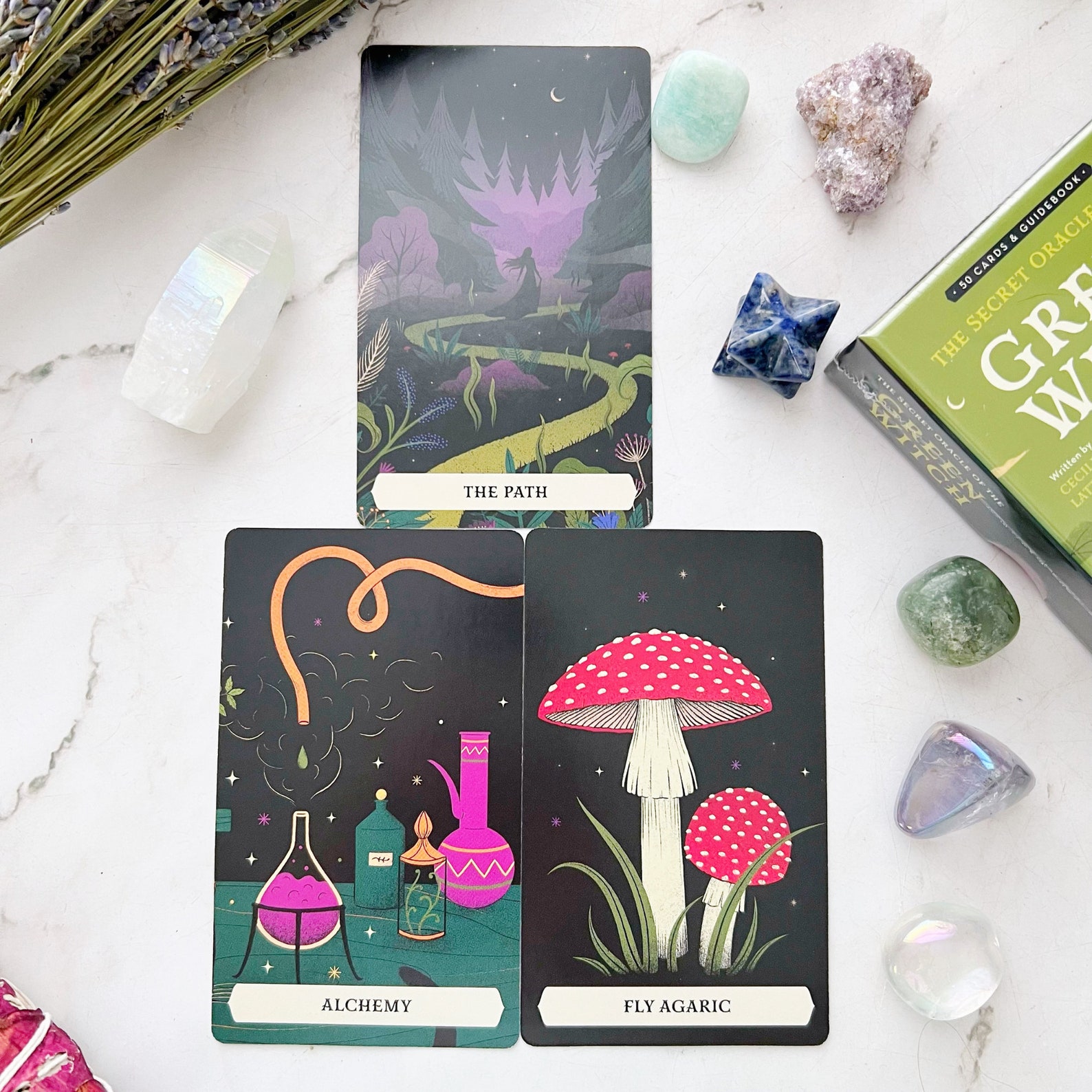 The Secret Oracle of the Green Witch by Cecilia Lattari | 50 Oracle ...