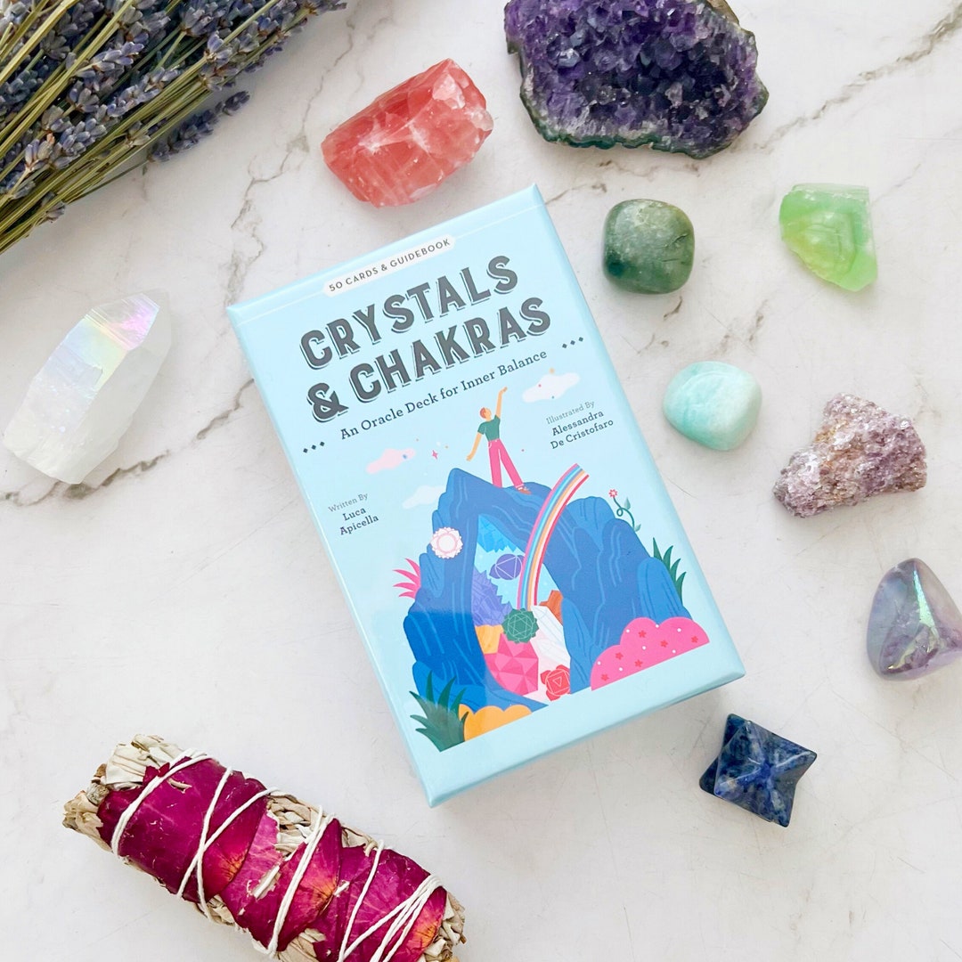 Crystals & Chakras: an Oracle Deck for Inner Balance | 50 Oracle Cards ...