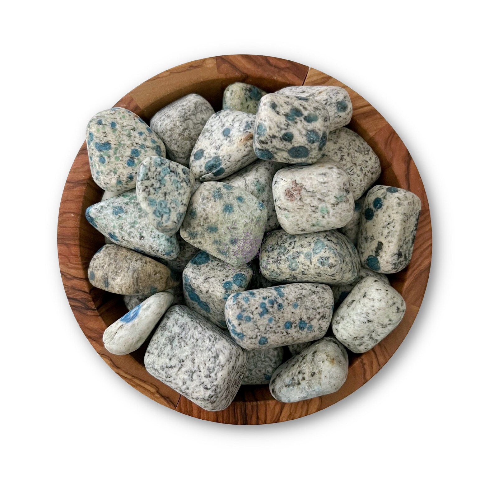 K2 Jasper Tumbled Stones | Azurite in Quartz | Polished K2 Crystal ...