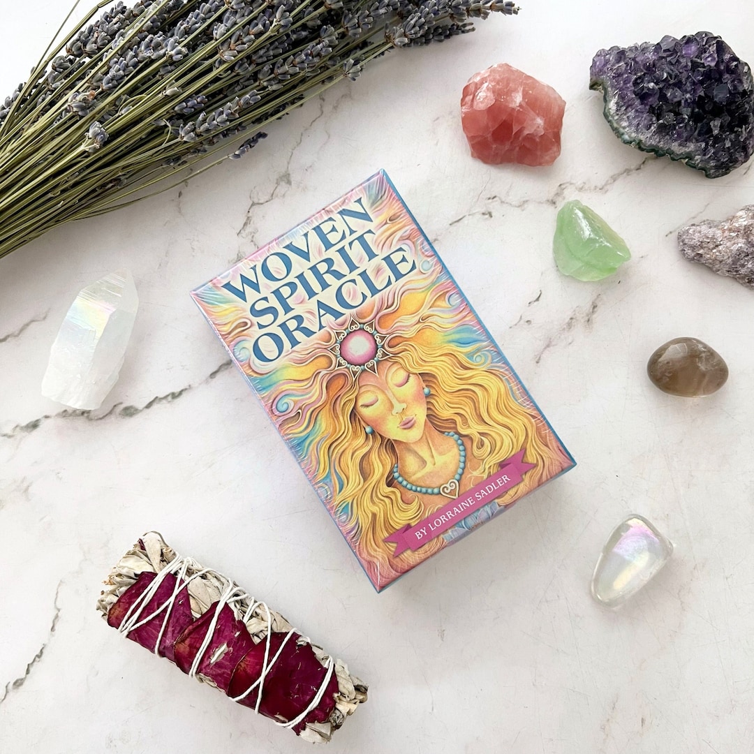 Woven Spirit Oracle Deck by Lorraine Sadler | 52 Spirit Oracle Cards ...