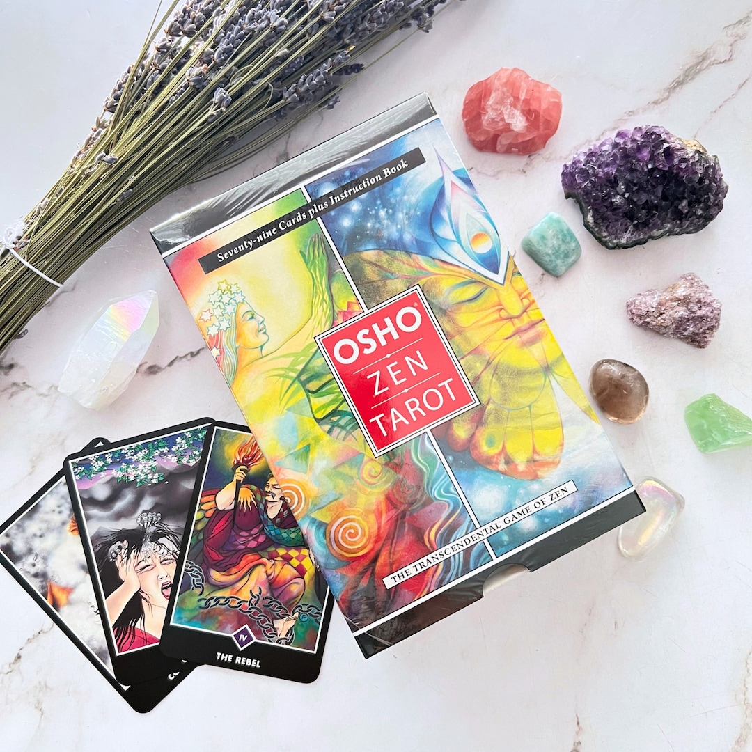 Osho Zen Tarot Card Deck by Osho | the Osho Zen Tarot Cards and 176 ...