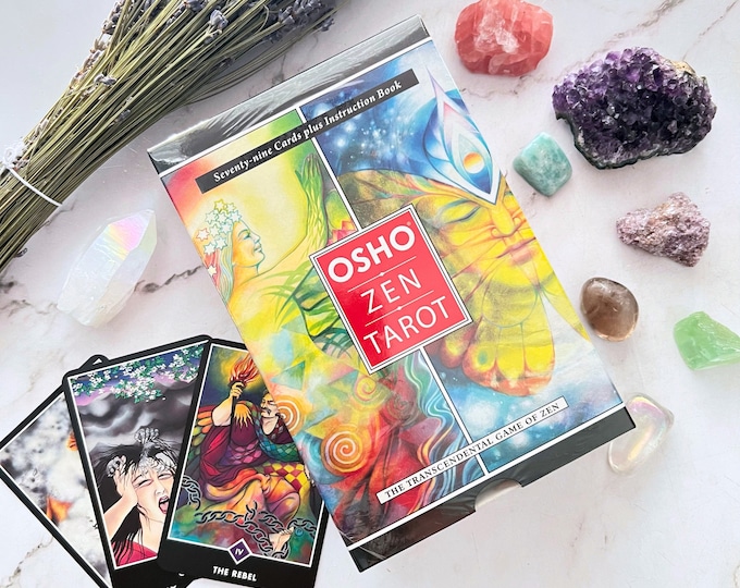 Osho Zen Tarot Card Deck by Osho | the Osho Zen Tarot Cards and 176 ...