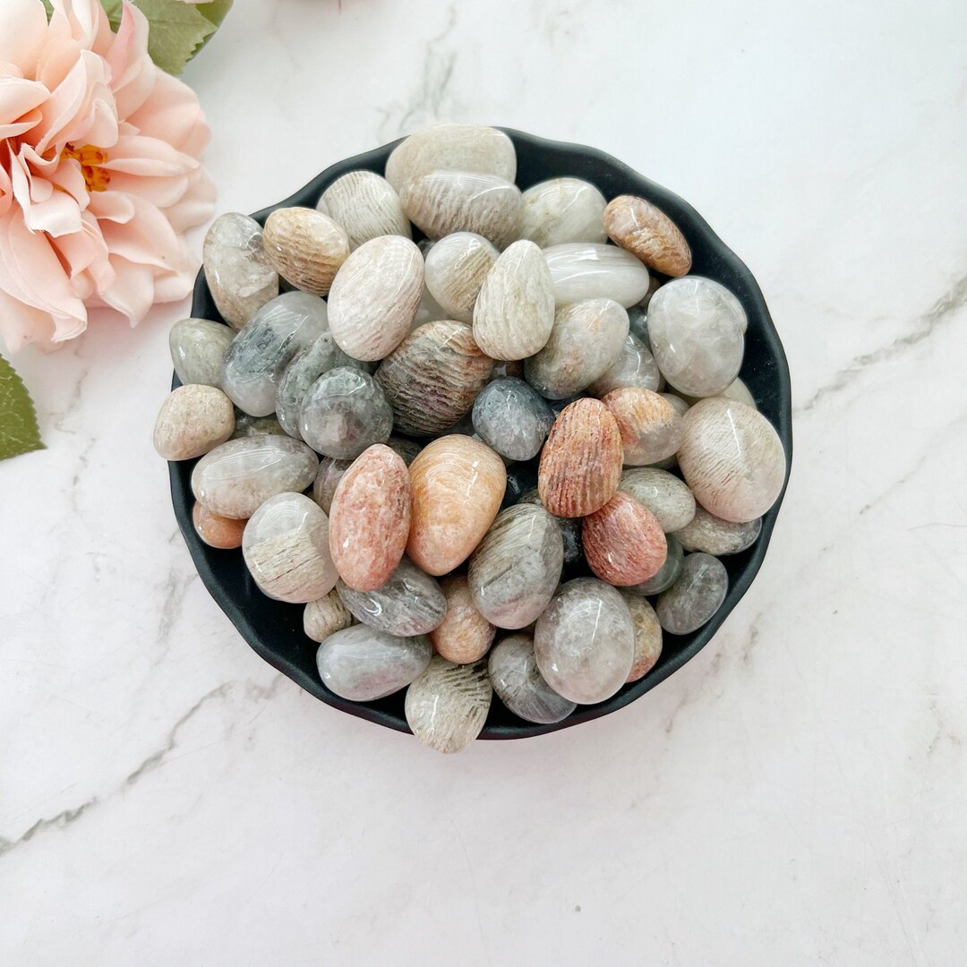Thousand Layer Inclusion Quartz Tumbled Stones | Also Known as Lodalite ...