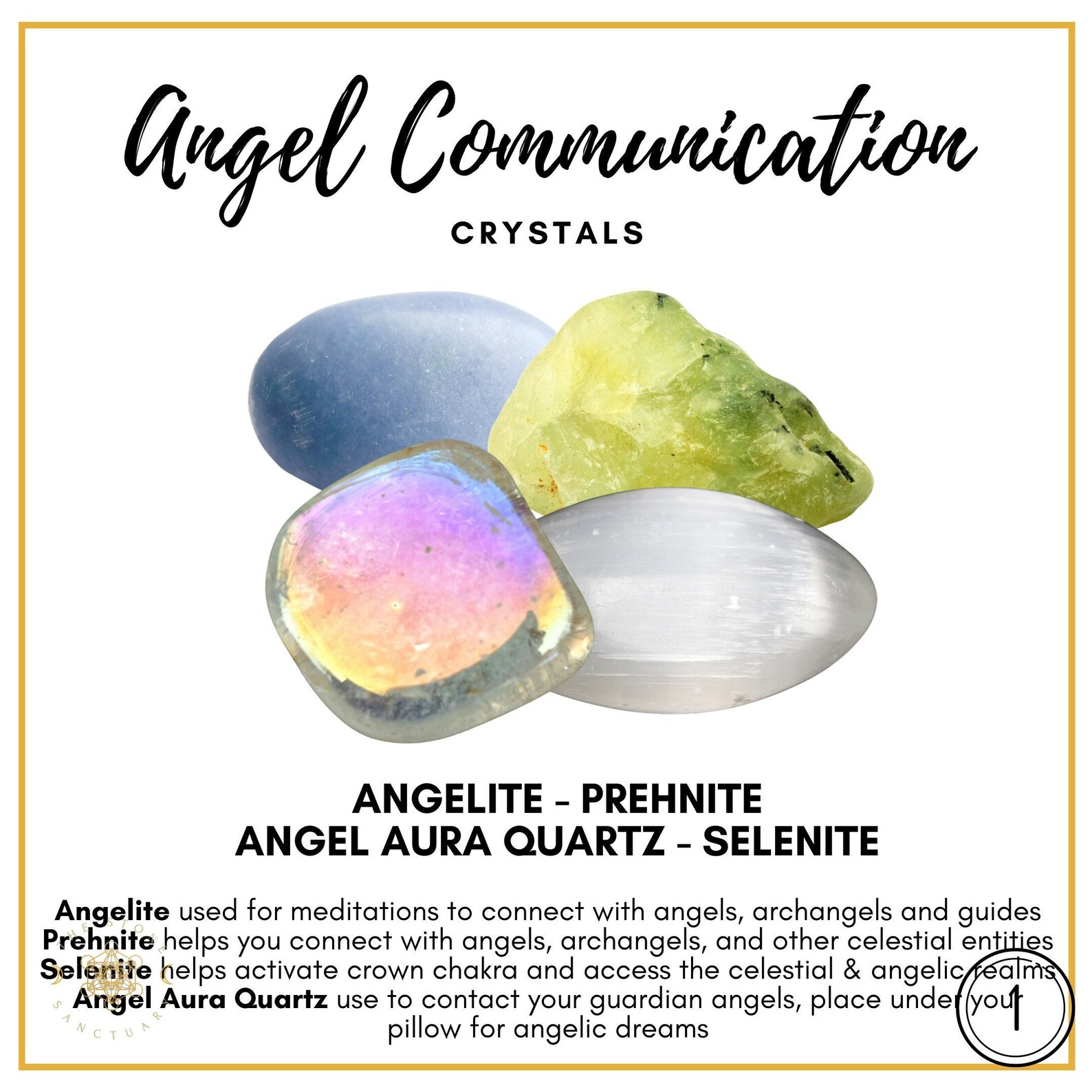 Angel Communication Crystals Crystals for Angels Spirit - Etsy