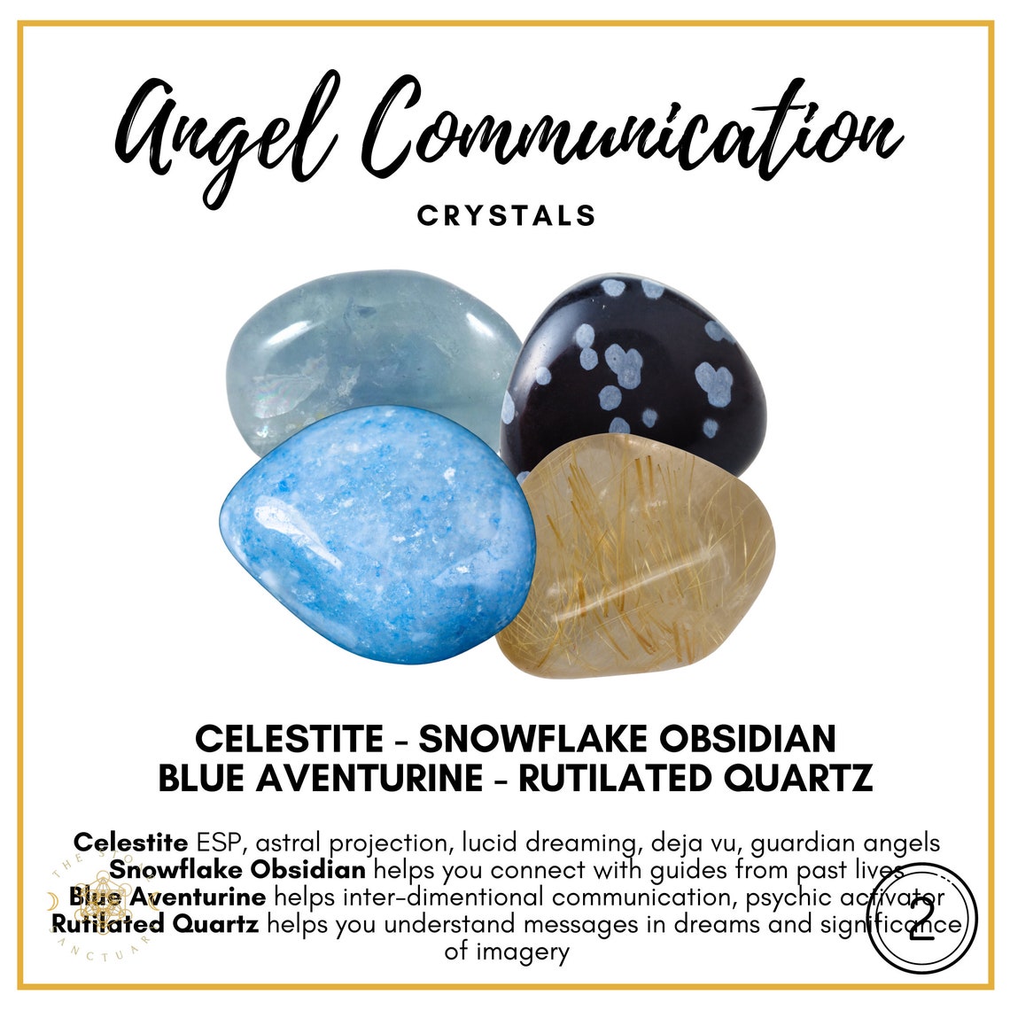 Angel Communication Crystals Crystals for Angels Spirit - Etsy