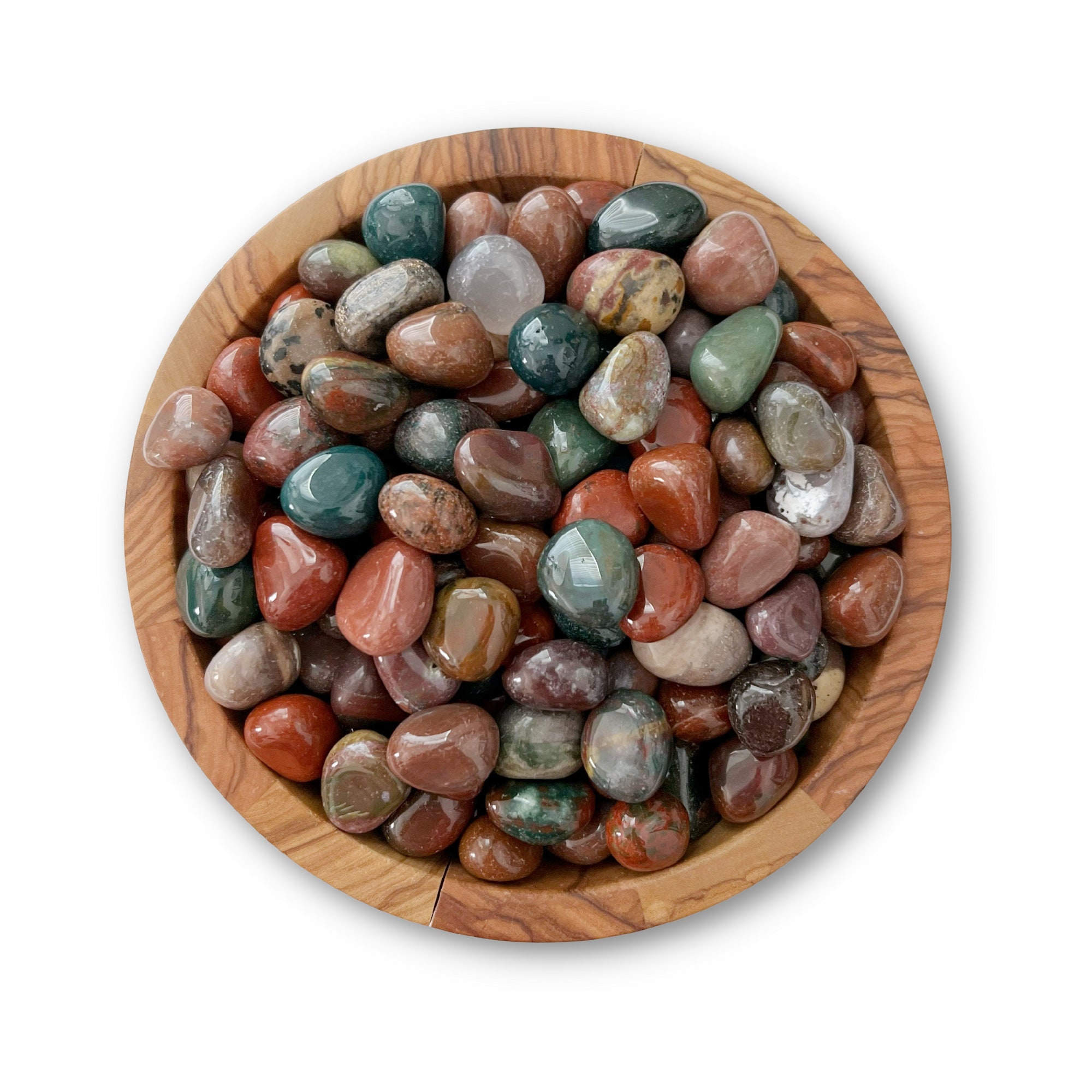 Fancy Jasper Tumbled Stones | Polished Fancy Jasper Gemstones | Shop ...