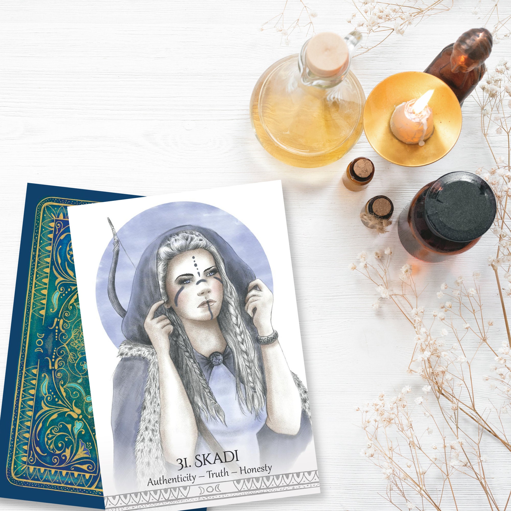 Goddess Spirit Oracle Deck by Rachel Johnson 44 Goddess - Etsy