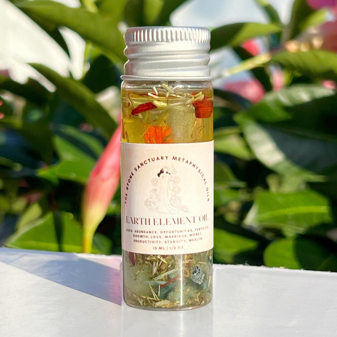 Earth Element Anointing Oil | 15ml Earth Element Conjure Ritual Oil for ...
