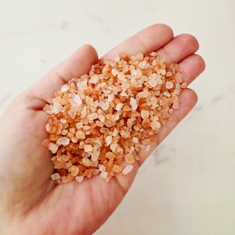Himalayan Pink Mineral Salt | Coarse Grind, Wildcrafted, Solar ...