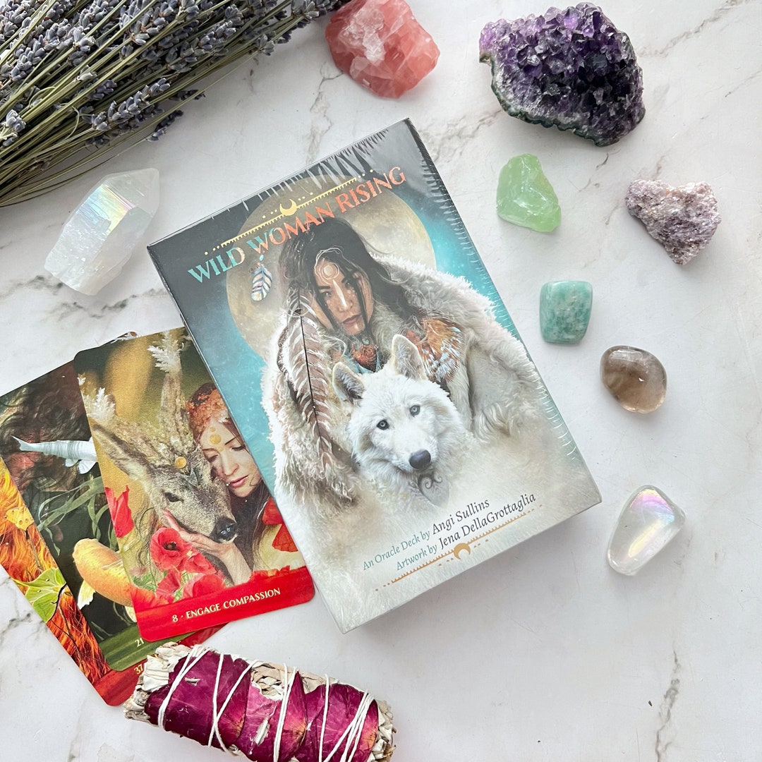 Wild Woman Rising Oracle Deck by Angi Sullins | 44 Wild Woman Oracle ...