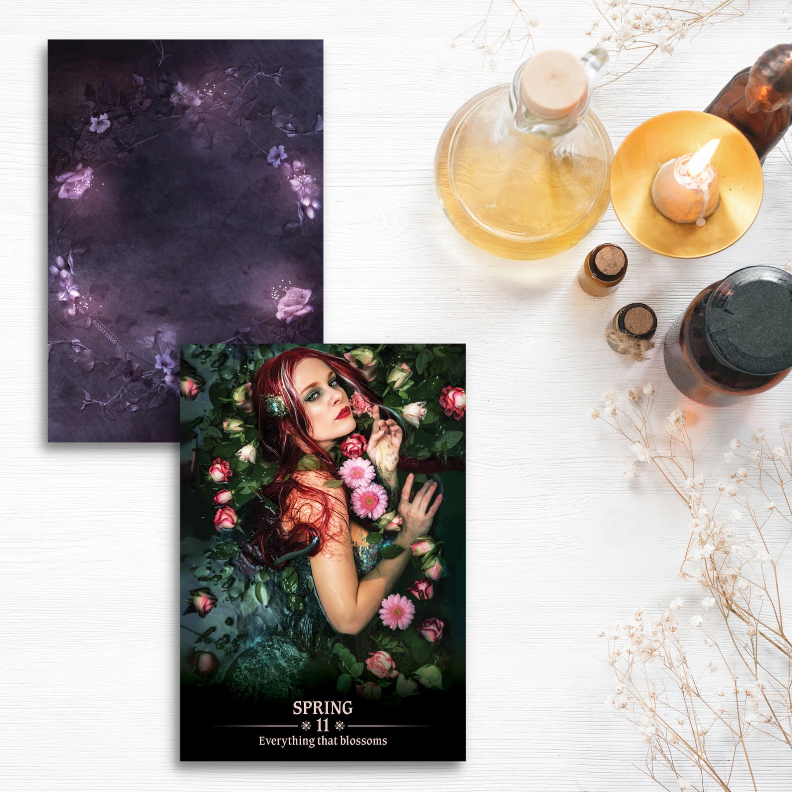 Dark Light Oracle Card Deck by Alexandra V. Bach | 40 Oracle Cards and ...