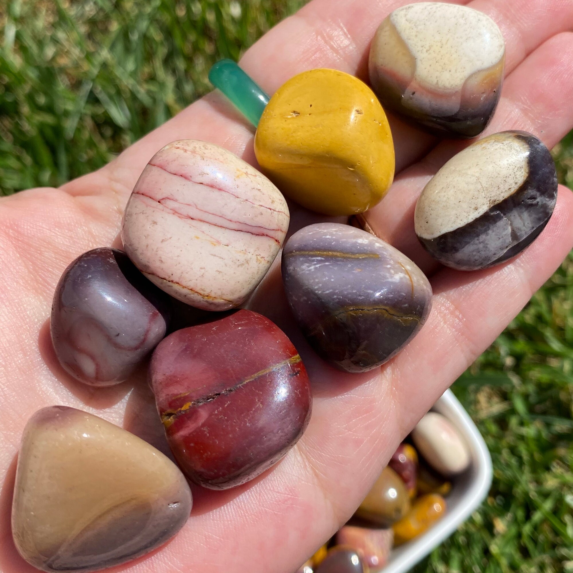 Mookaite Stone Polished Tumbled Mookaite Stones Reiki | Etsy