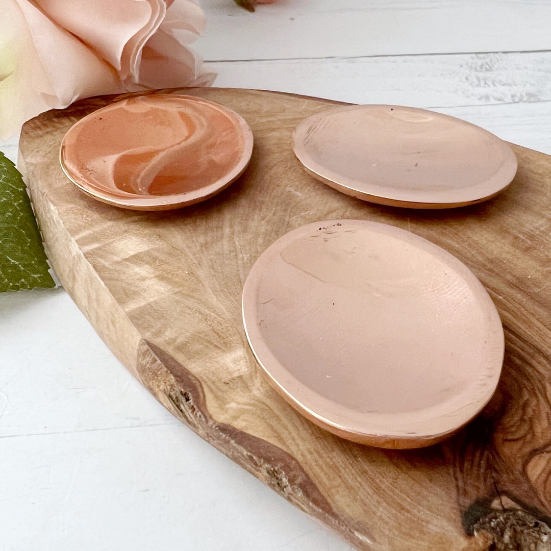 Copper Worry Stone Polished Copper Worry Stones Copper - Etsy