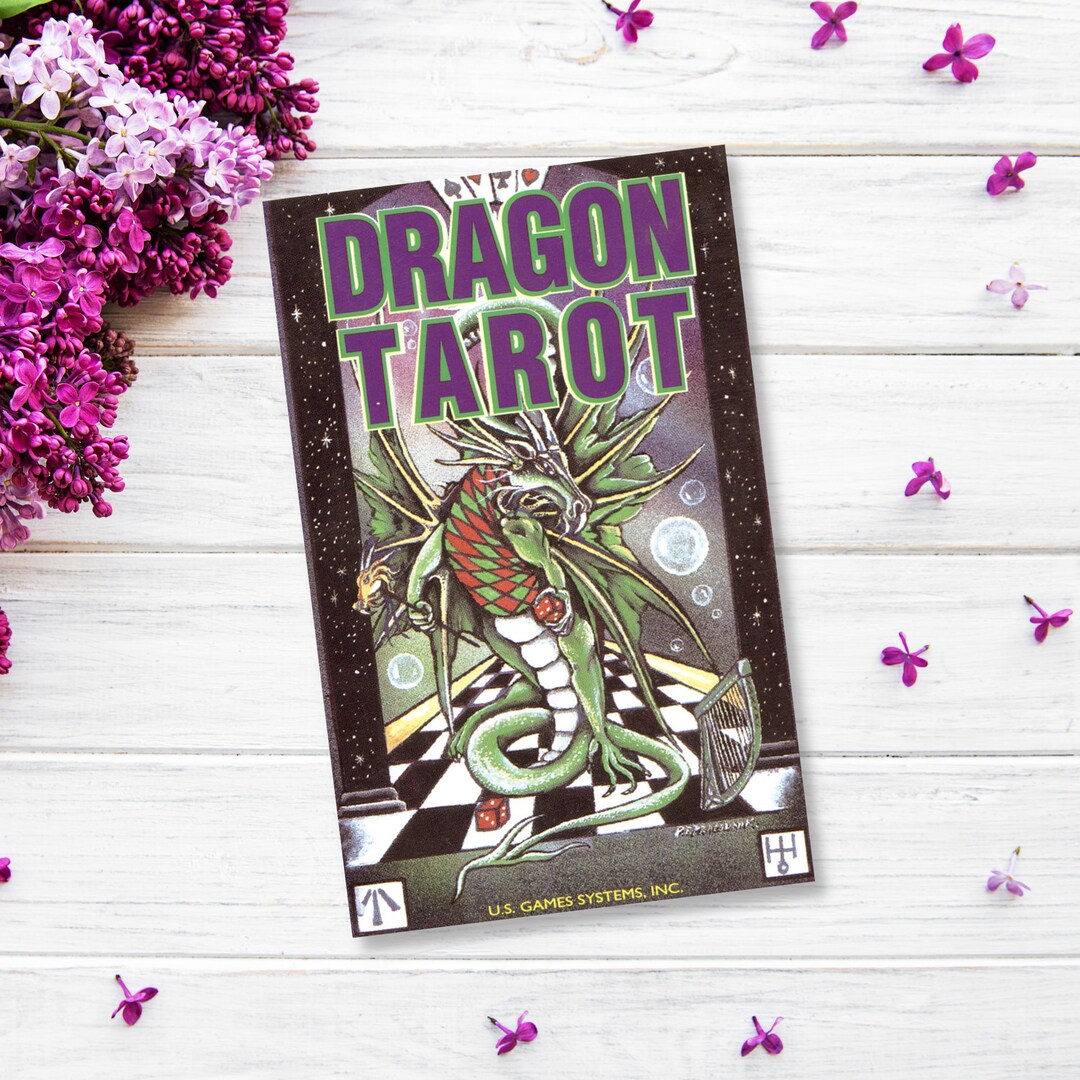 Dragon Tarot Card Deck by Terry Donaldson Dragon Tarot Cards - Etsy