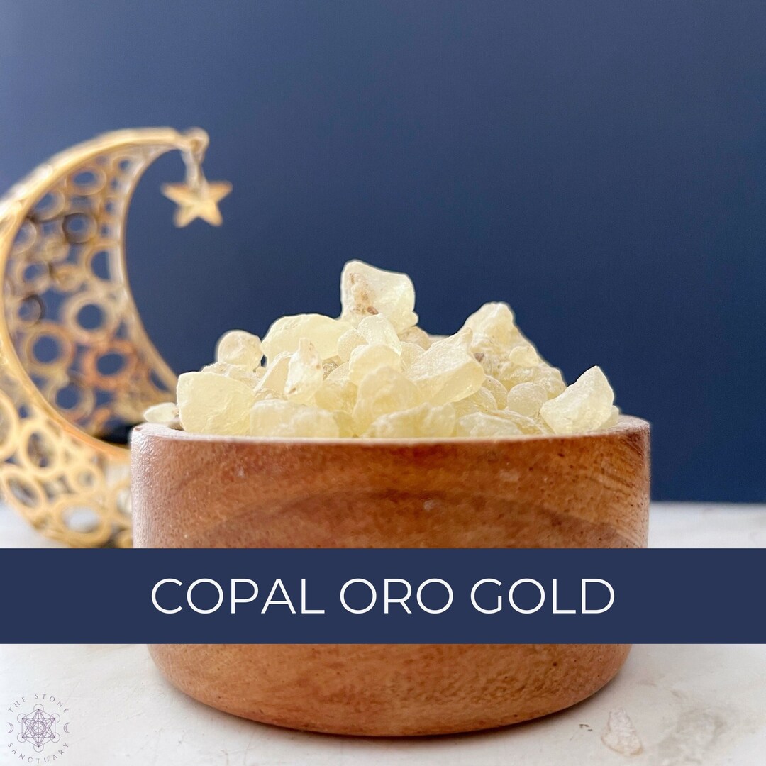 Copal Incense | White Copal Oro Gold Resin Pieces | Custom Incense ...