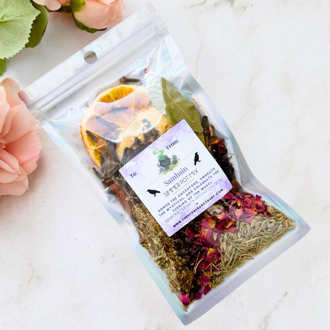 Samhain Simmer Pot Mix | Halloween Simmer Potpourri | Handcrafted ...