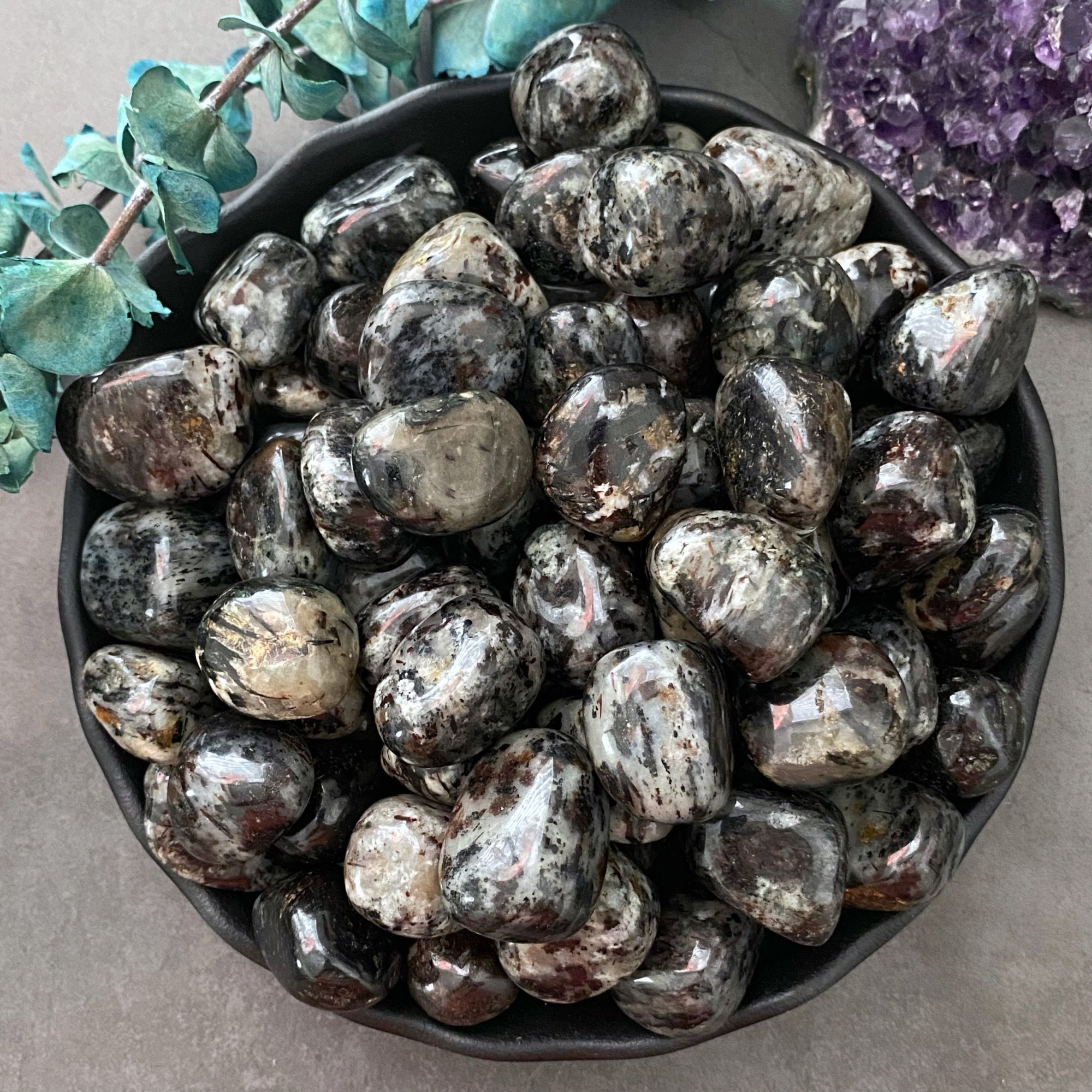 Astrophyllite Tumbled Stones | Polished Astrophyllite Crystals | Shop ...