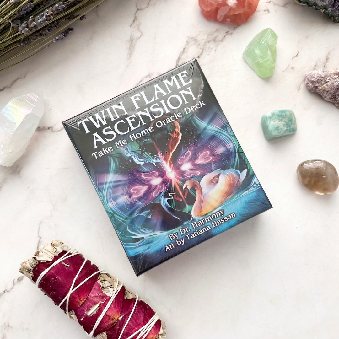 Twin Flame Ascension Take Me Home Oracle Card Deck by Dr. Harmony ...