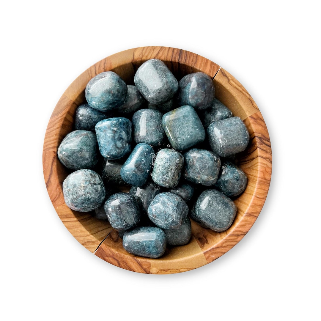Kyanite Tumbled Stones | Polished Blue Green Kyanite Gemstones | Shop ...