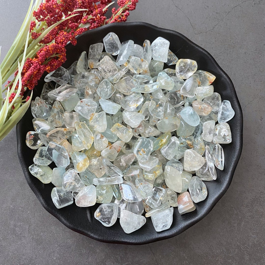 Blue Topaz Tumbled Stones | Polished Small Blue Topaz Crystal Gemstones ...
