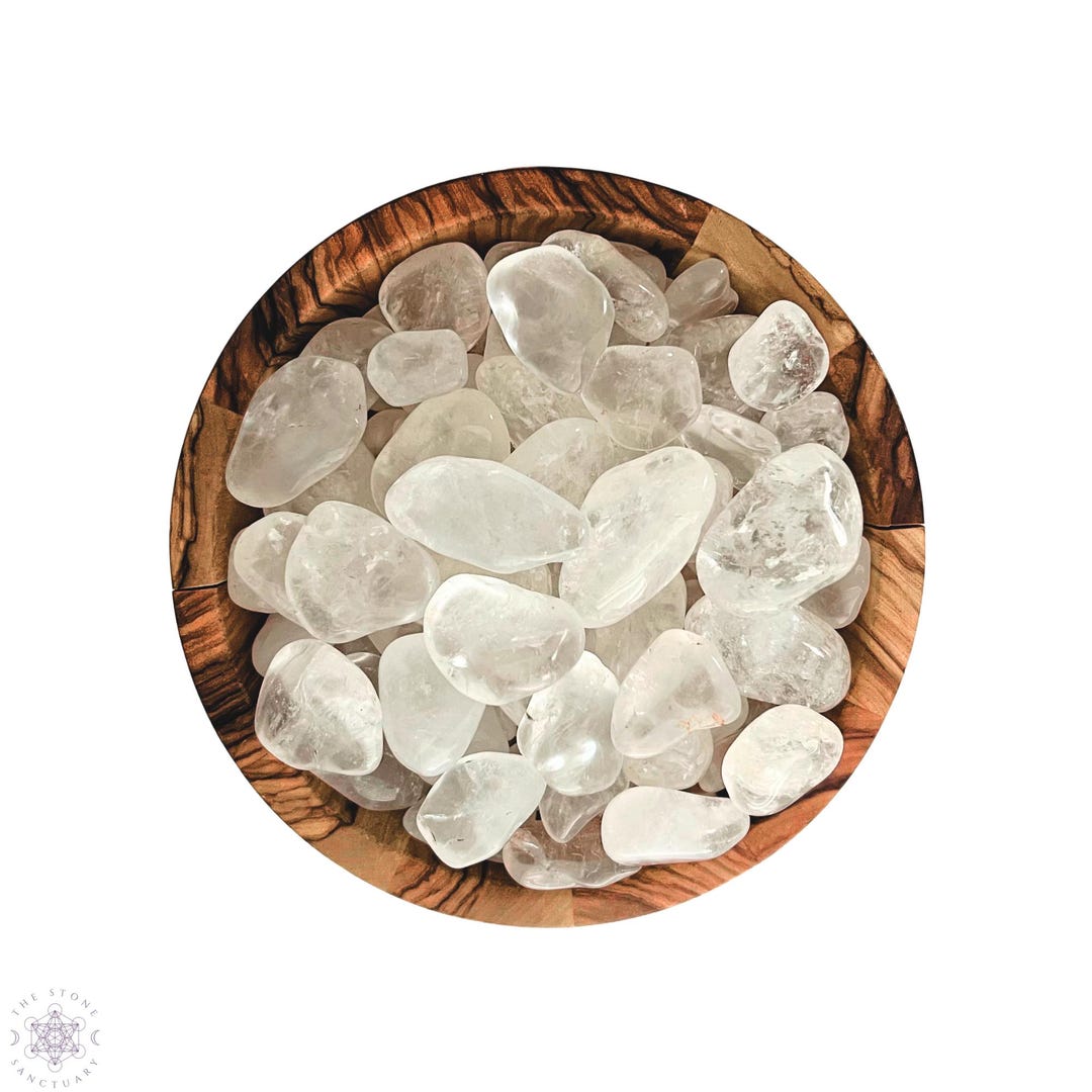 Clear Quartz Tumbled Stones | Polished Clear Crystal Quartz Crystals ...