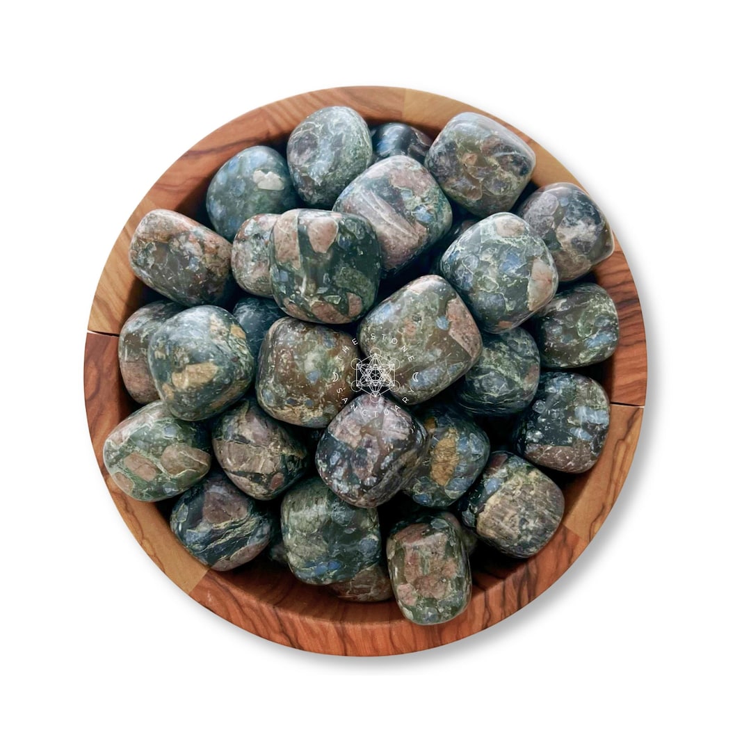 Que Sera Tumbled Stones | Polished Que Sera Crystal Gemstones, Llianite ...