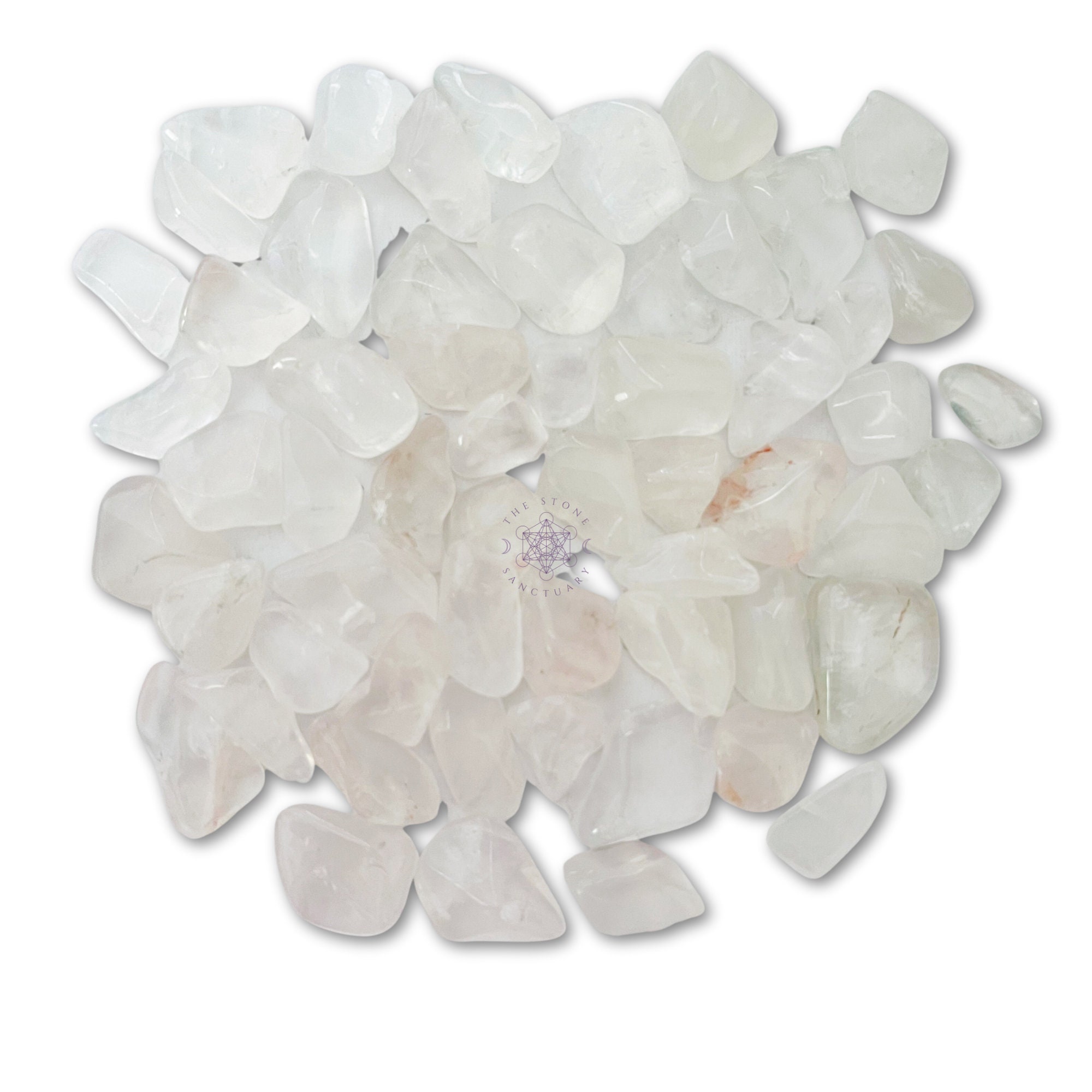 Girasol Quartz Tumbled Stones | Polished Girasol Quartz Crystals | Shop ...