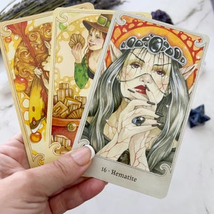 Fairy Gems Oracle Deck and Book Set by Ellen Steiber | 40 Fairy Oracle ...