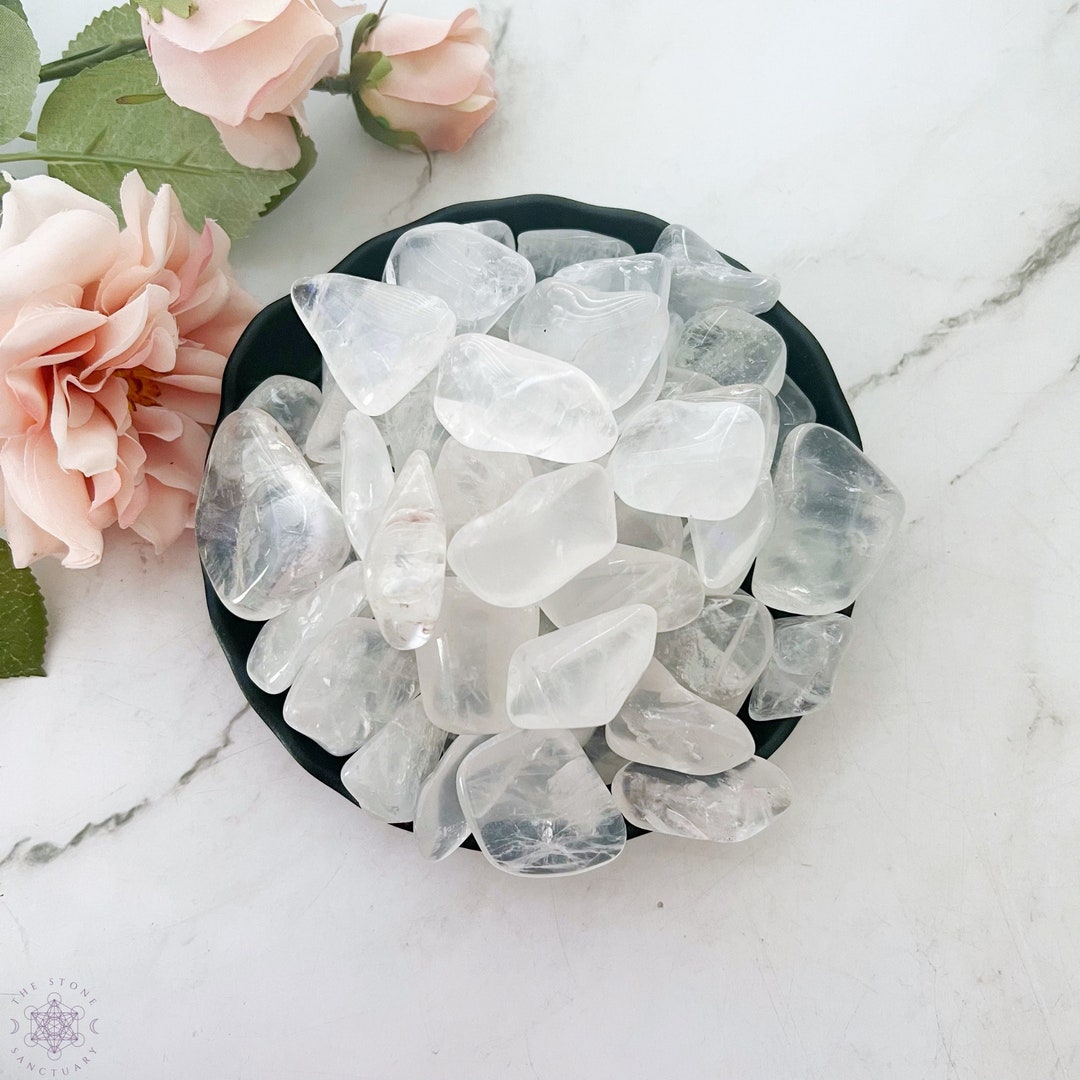 Girasol Quartz Tumbled Stones | Polished Girasol Quartz Crystals | Shop ...