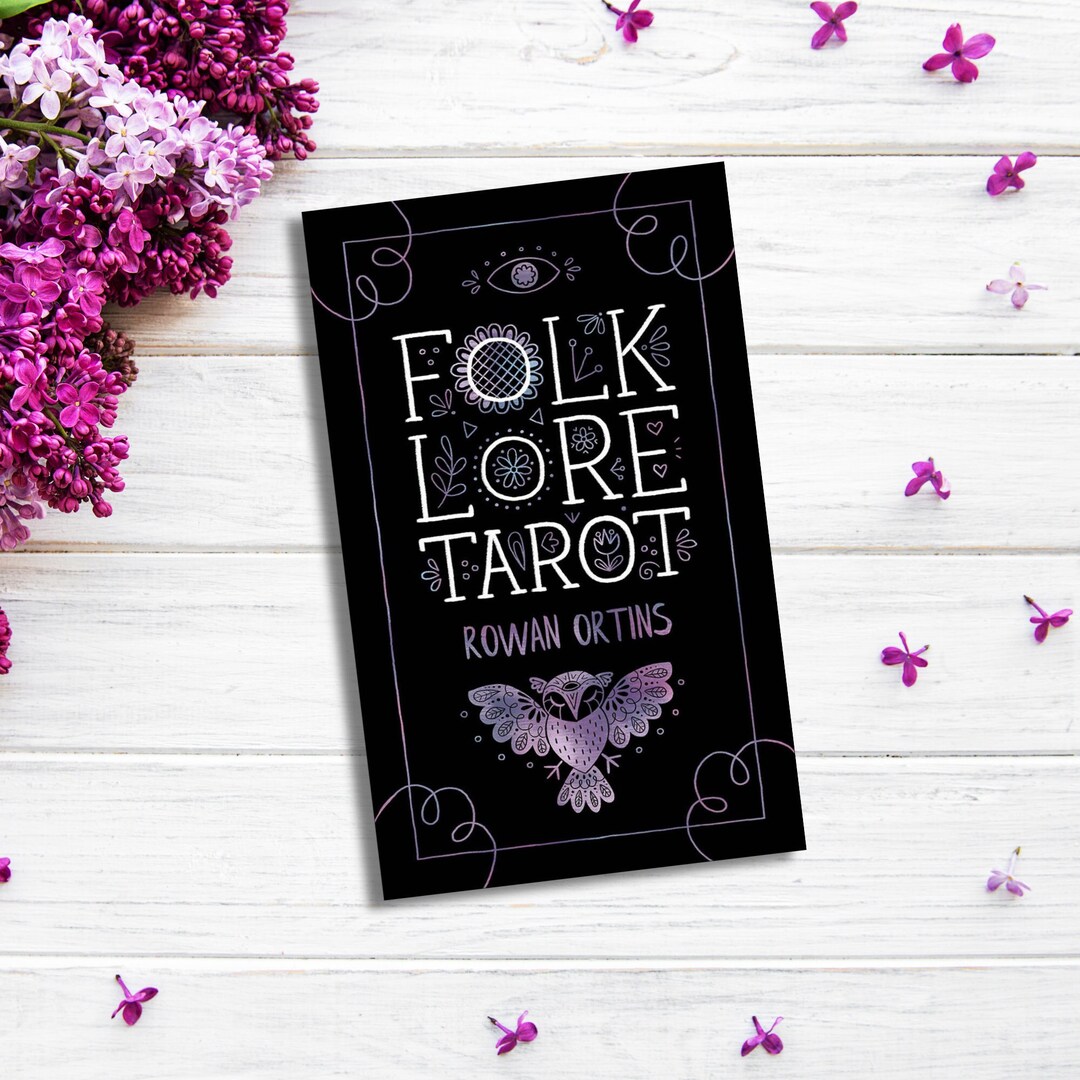 Folklore Tarot Card Deck by Rowan Ortins 78 Folklore Tarot - Etsy UK