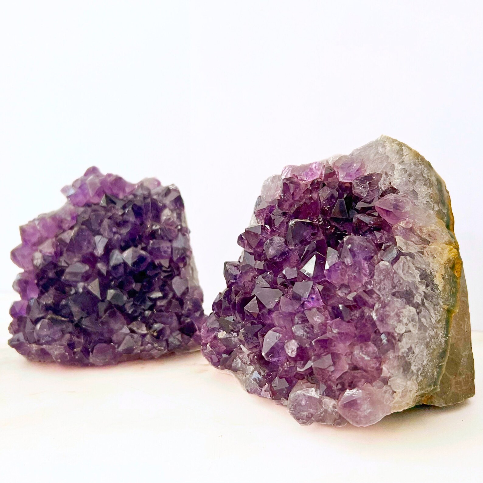Amethyst Cut Base Clusters From Uruguay | Large 2-8" Grade A Purple ...