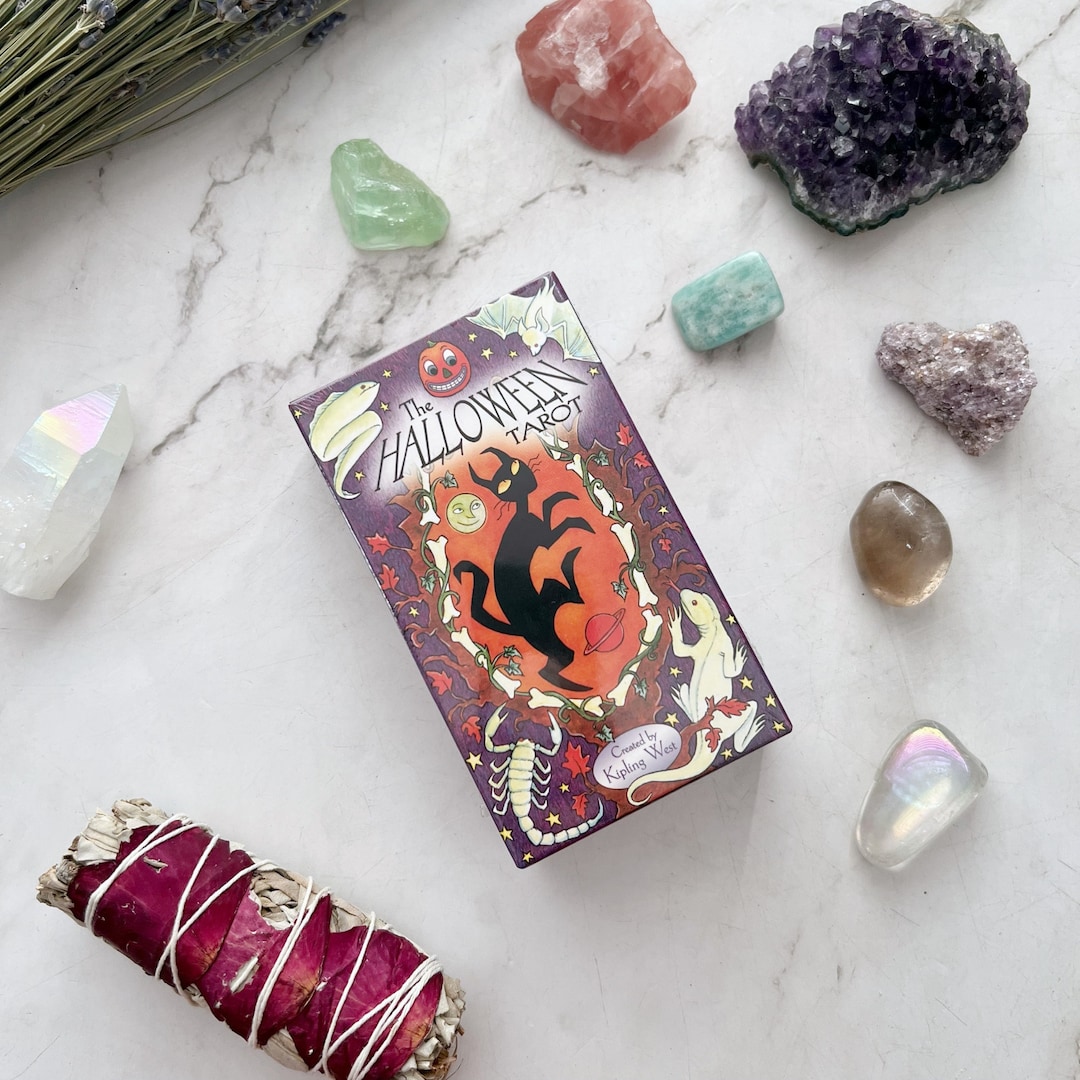 Halloween Tarot Card Deck by Kipling West | 78 Halloween Tarot Cards ...