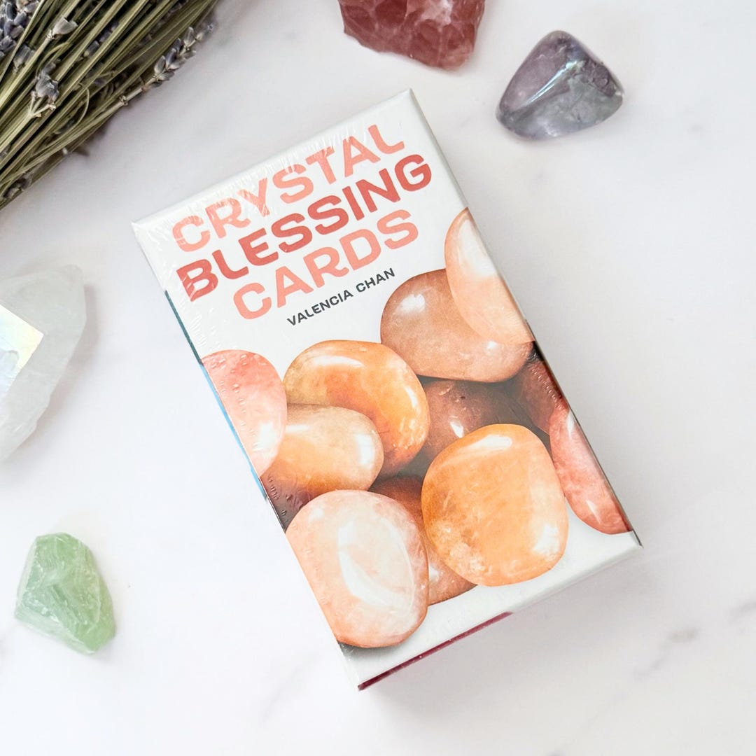 Crystal Blessing Cards | 70 Crystal Meaning Cards | Crystal Card Deck ...